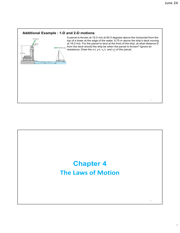 Newton's Laws of Motion: Physics Presentation