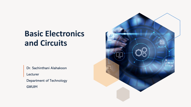 Basic Electronics & Circuits Presentation