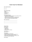 Devils Tower Fun Worksheet: Geology & Formation Facts