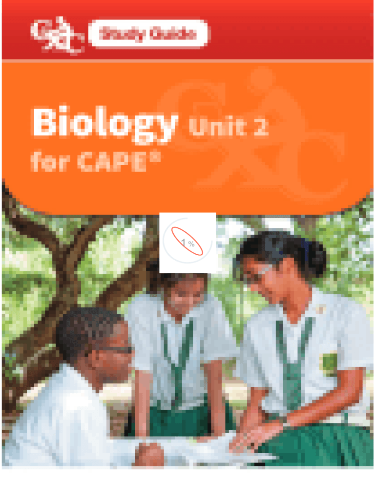 Biology Unit 2 for CAPE® Study Guide - Comprehensive Exam Prep