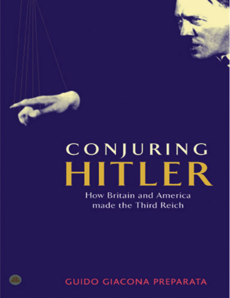 Conjuring Hitler: Britain and America's Role in Nazi Rise