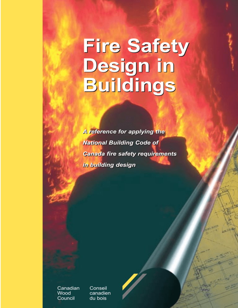 Fire Safety Design in Buildings Wood Council 1996
