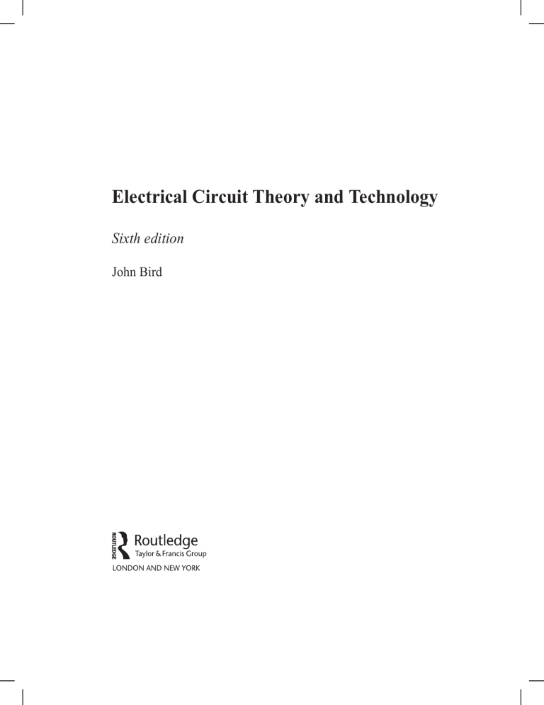Electrical Circuit Theory and Technology by John Bird (z-lib.org)