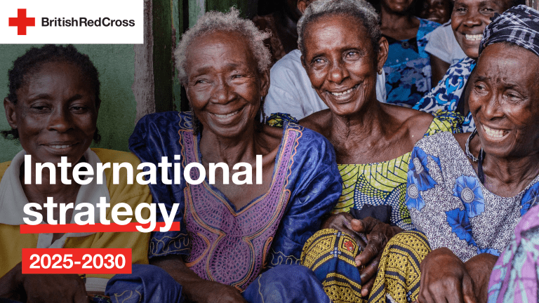 British Red Cross International Strategy 2025-2030: Locally-Led Action
