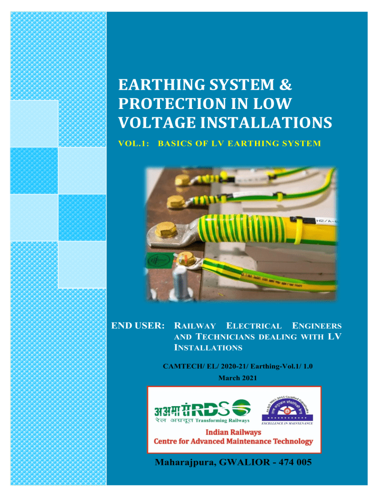 LV Earthing System Basics: Railway Electrical Guide