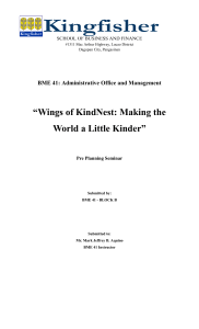 Reflection Paper: Children's Outreach Program Experience