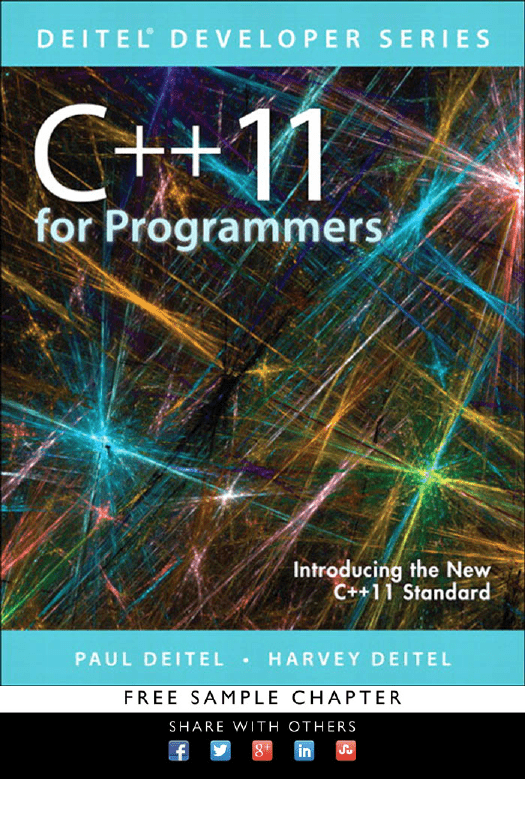 C++11 for Programmers: Deitel Developer Series