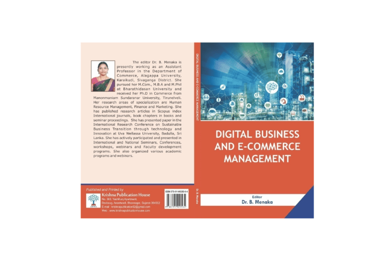 Digital Business & E-Commerce Management: Research & Strategies