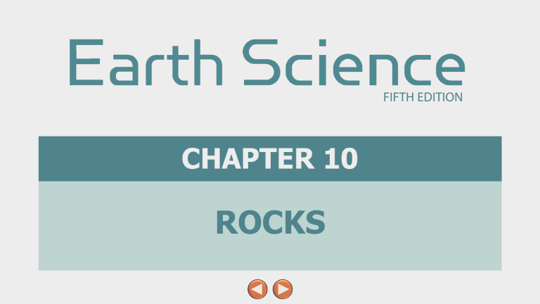 Earth Science Chapter 10: Rocks - Classification, Formation & Cycle