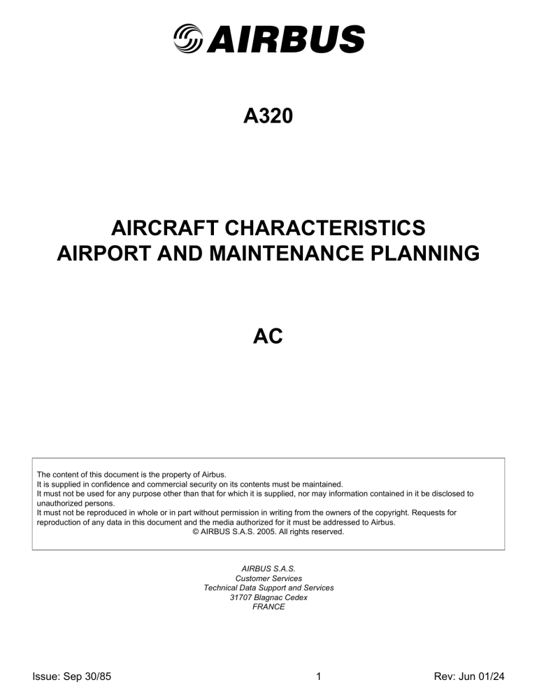 AC A320 Description