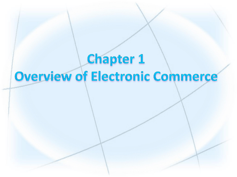 Electronic Commerce Overview: Definition, Models, and Benefits