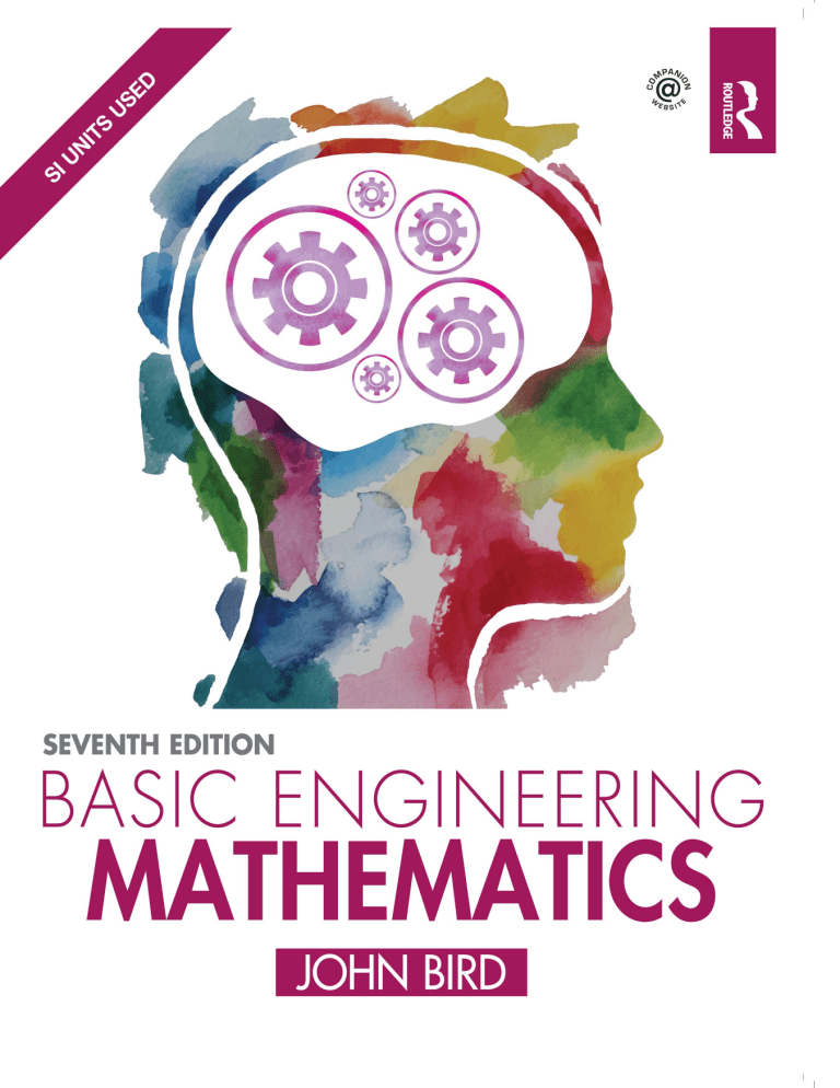 Basic Engineering Mathematics Textbook