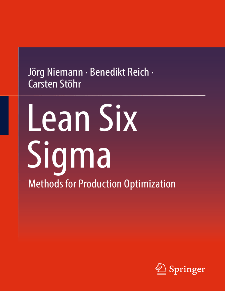 Lean Six Sigma Methods for Production