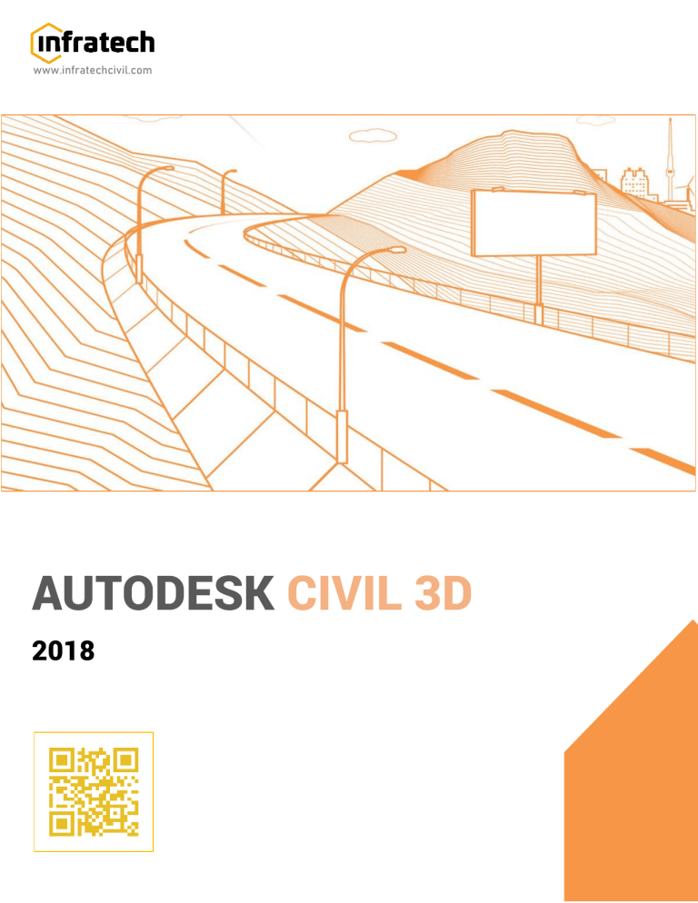 Autodesk Civil 3D 2018 Course Manual | Infratech Civil Engineering Training