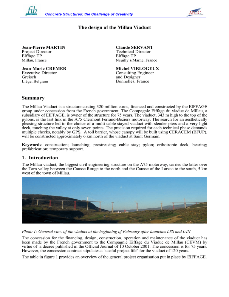 Millau Viaduct Design: Concrete Structures & Engineering Creativity