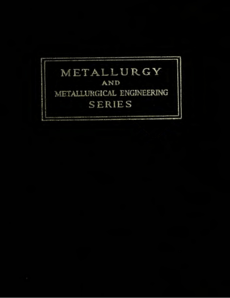 Phase Diagrams in Metallurgy: Textbook