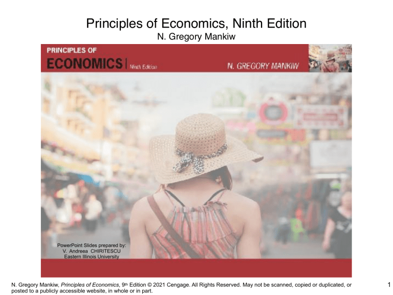 Principles of Economics: Consumers, Producers, Market Efficiency