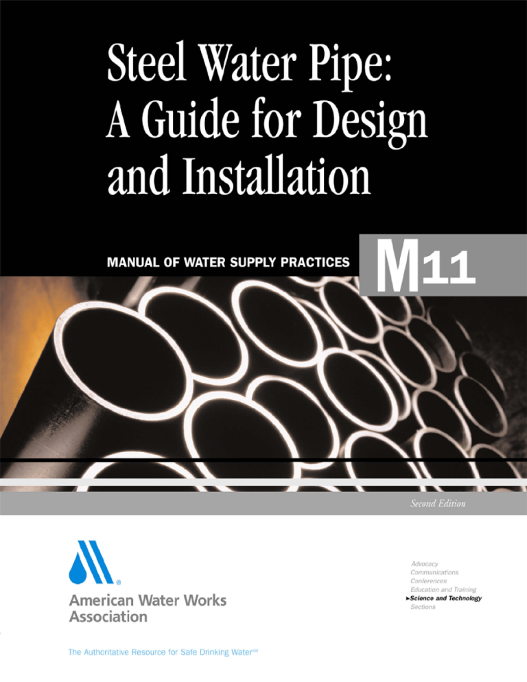 Steel Pipe Design & Installation Guide | AWWA M11