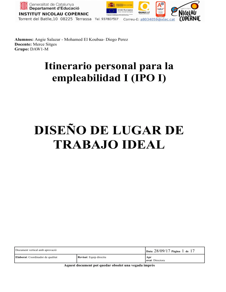 Diseño Ideal del Lugar de Trabajo: Informe de Ergonomía y Seguridad