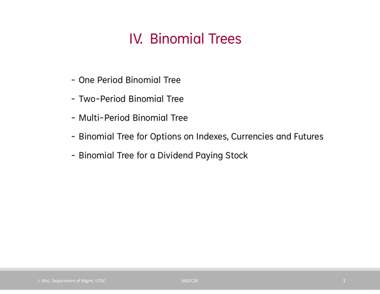 Binomial Trees for Option Pricing: Multi-Period & Dividend Models