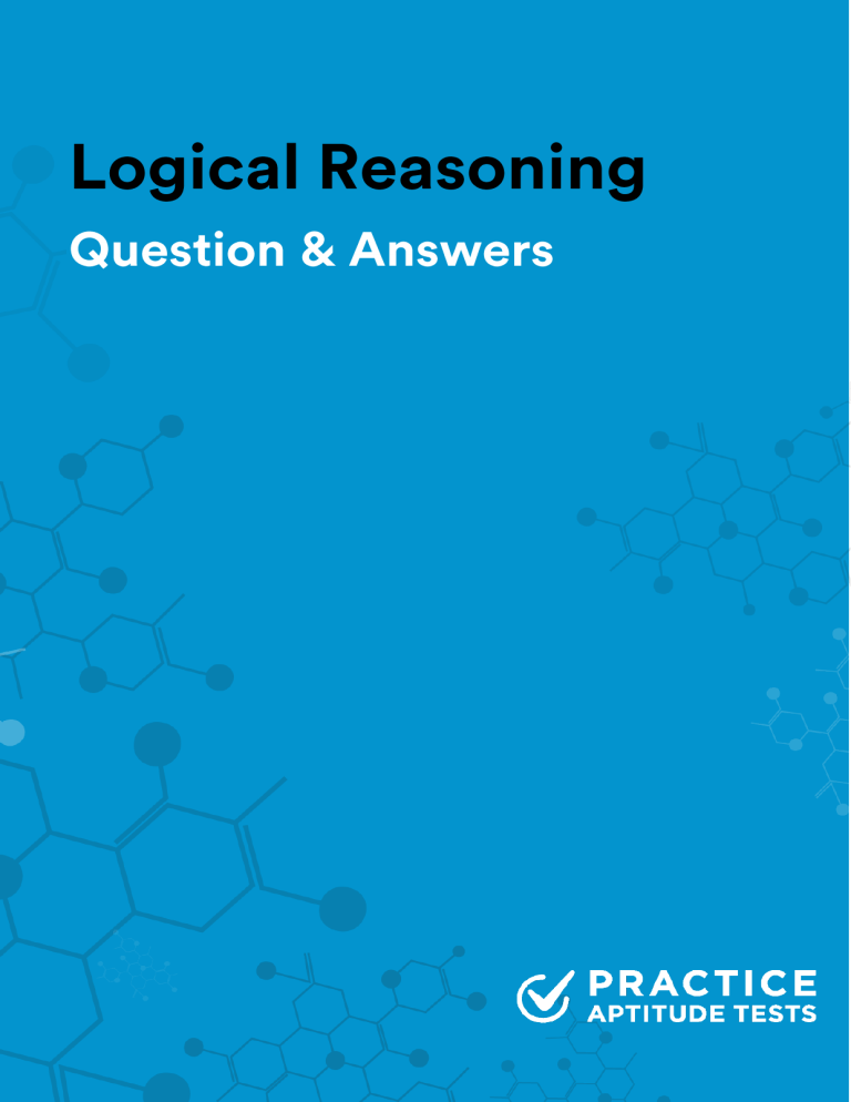 Logical Reasoning Aptitude Test Practice