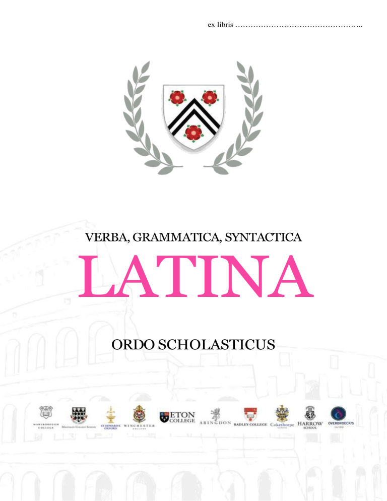 Latin Grammar Guide: Nouns, Verbs, Syntax & Declensions