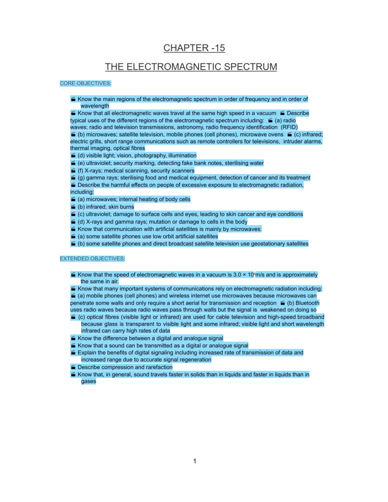 The Electromagnetic Spectrum: Uses, Dangers & Properties (Physics)