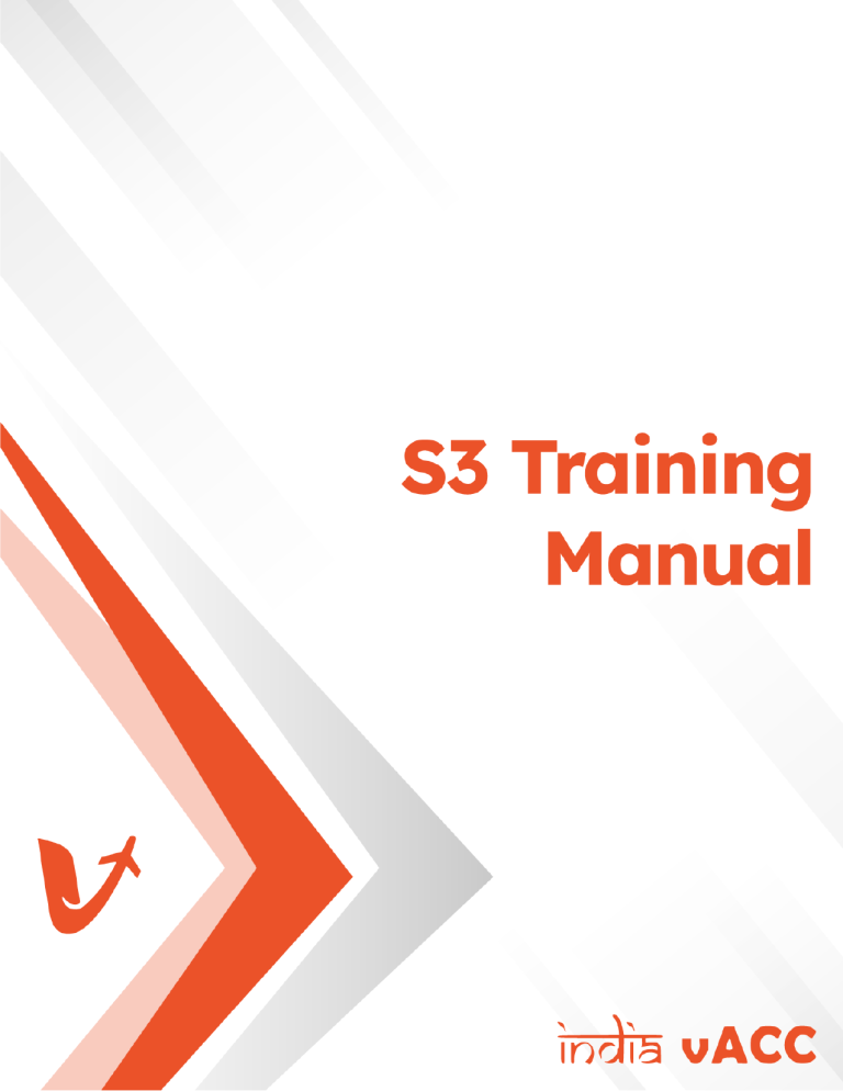 S3 Air Traffic Control Training Manual