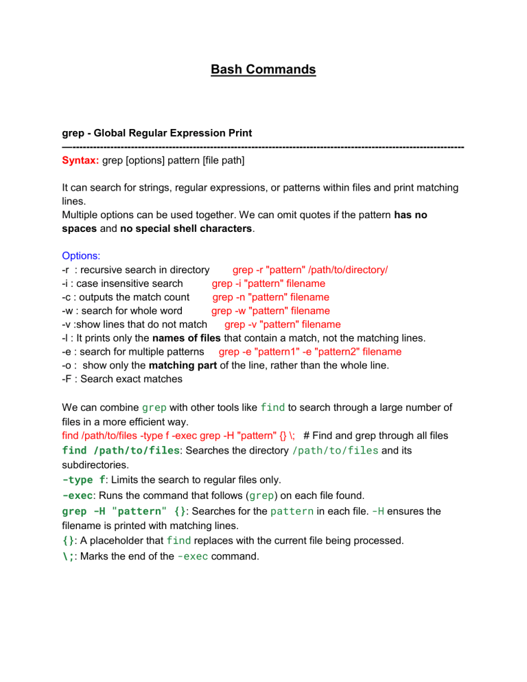 Bash Commands: Grep & Awk Tutorial & Reference Guide for Linux CLI