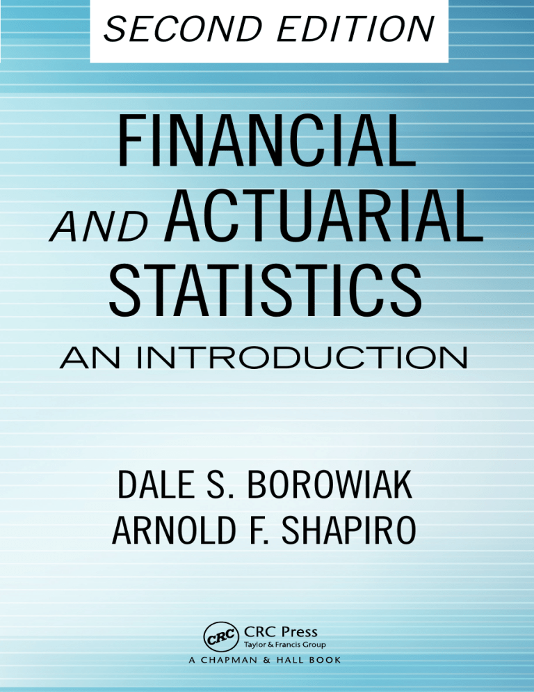 Financial and Actuarial Statistics