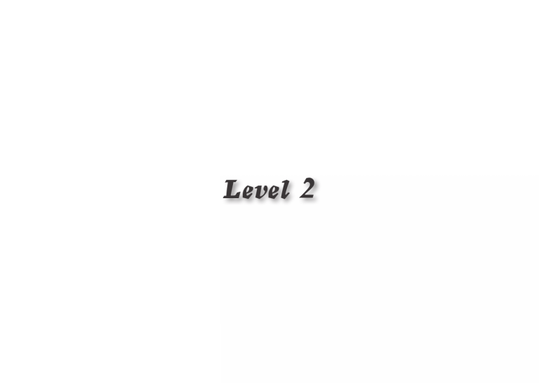 Vocab Level 2