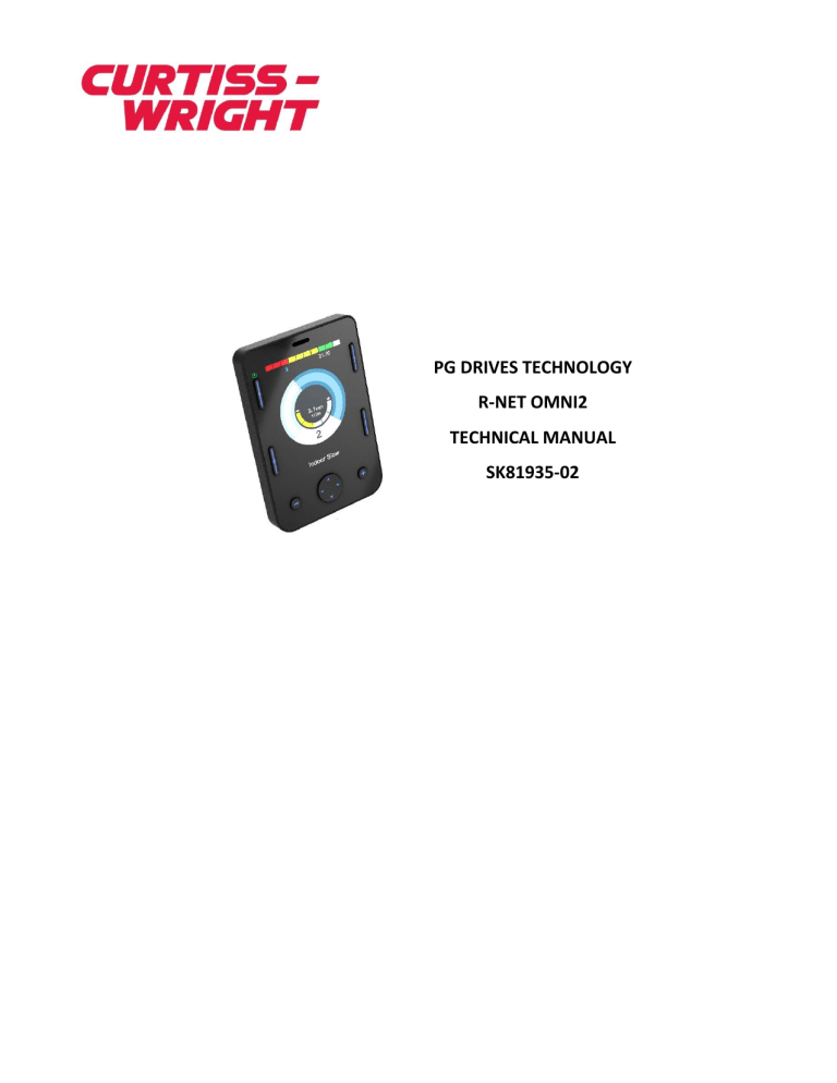 R-net Omni2 Technical Manual | PG Drives Technology SK81935-02