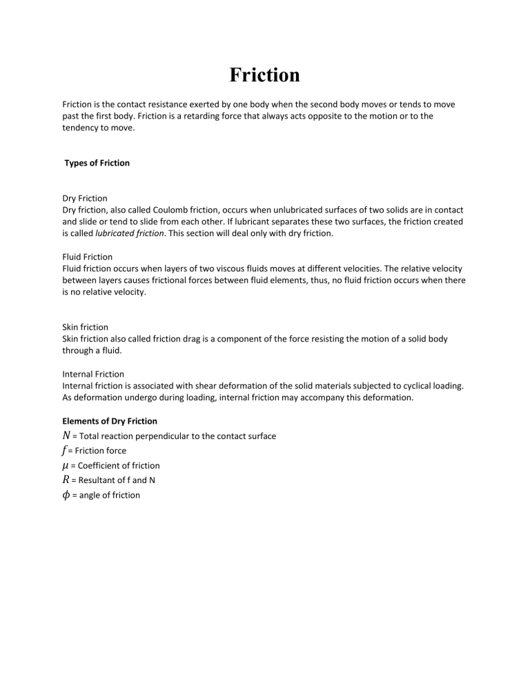 Friction: Types, Formulas, and Problem Solving in Mechanics