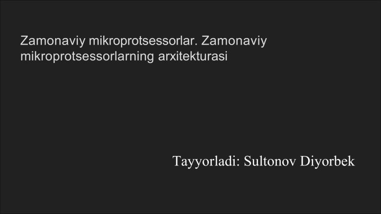 ARM vs x86: Zamonaviy protsessor arxitekturalari