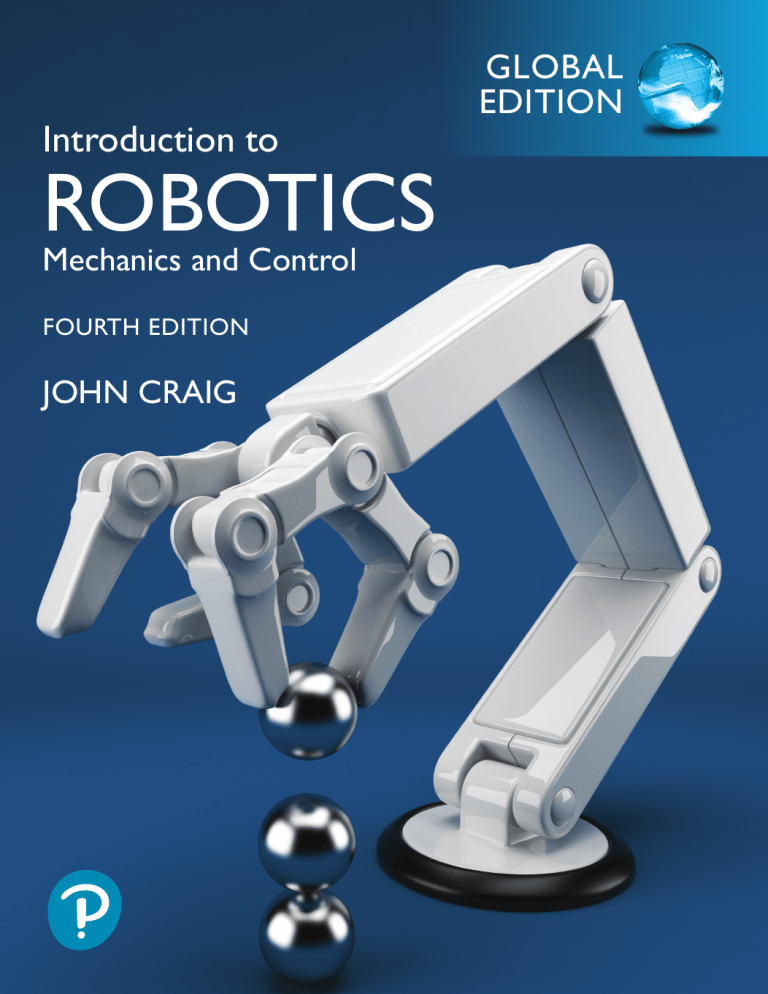 Introduction to Robotics: Mechanics and Control Textbook