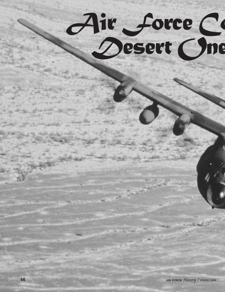Air Force Combat Controllers at Desert One: April 24-25, 1980