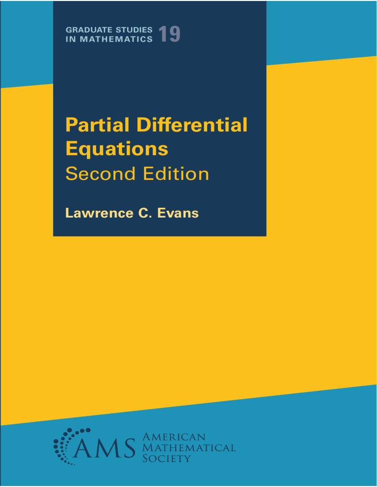 Partial Differential Equations, Second Edition - Lawrence C. Evans