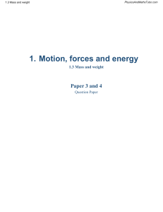 Cambridge IGCSE Pakistan Studies 0448/01 Examiner Report