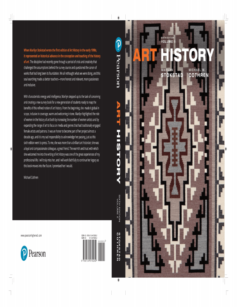 Art History Volume 2 6th Edition PDF TEXTBOOK