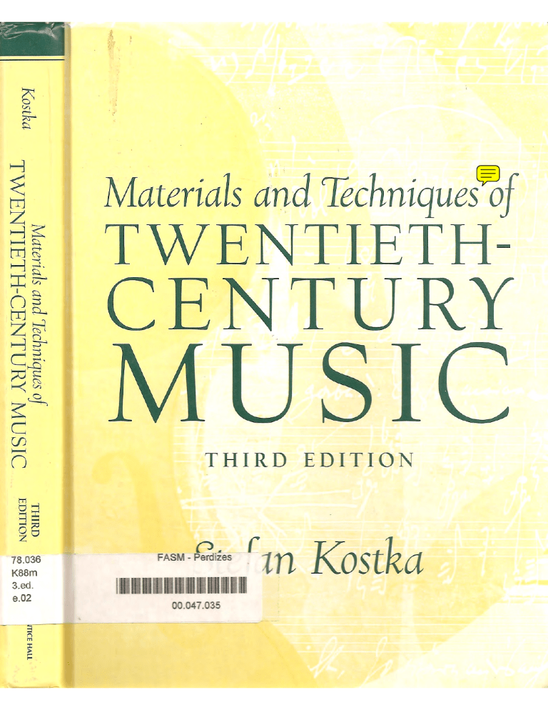 Materials and Techniques of 20th-Century Music: Rhythm Developments