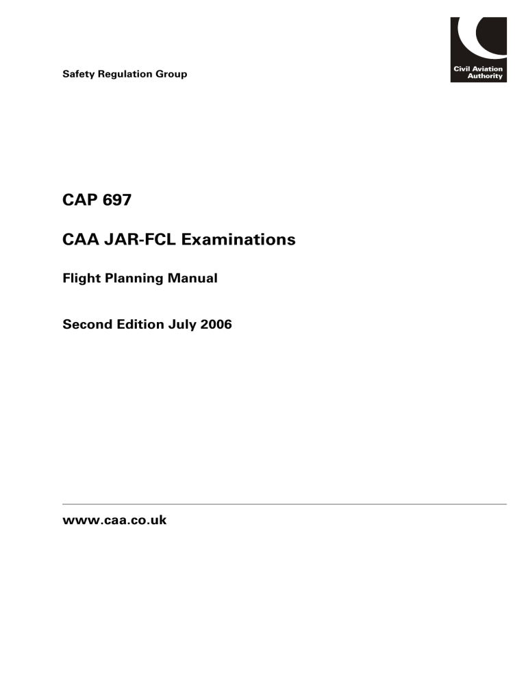 CAP 697 Flight Planning Manual