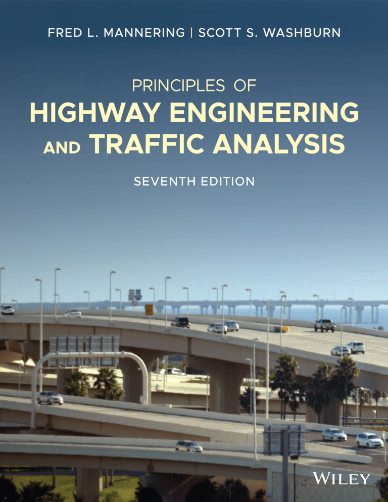 Principles of Highway Engineering and Traffic Analysis 7th Ed.