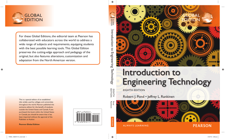 Introduction to Engineering Technology 8th Edition