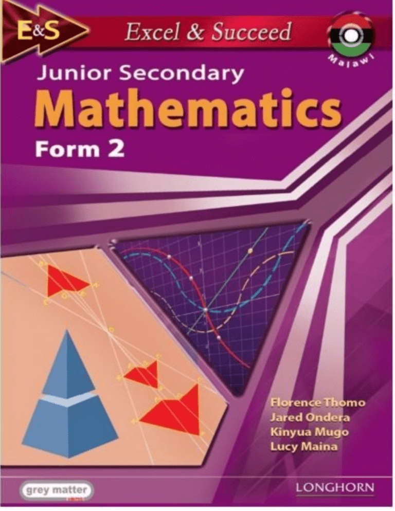 Excel & Succeed: Form 2 Mathematics