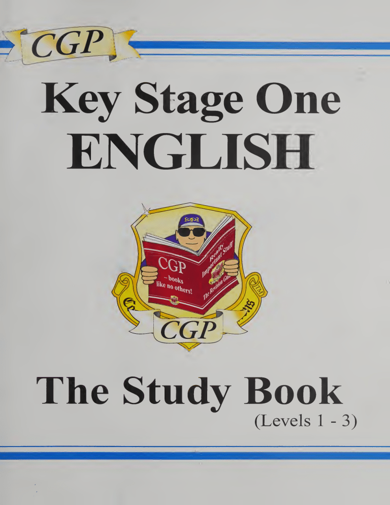 KS1 English Study Book (Levels 1-3)