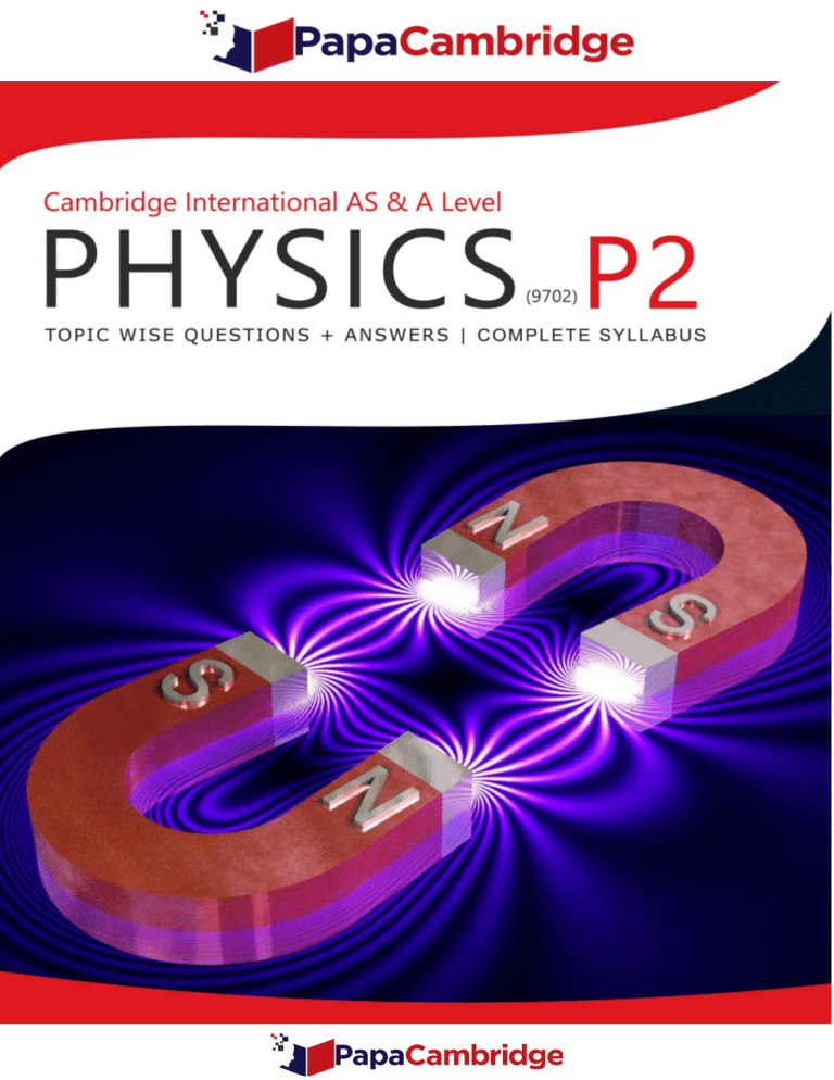 Cambridge AS & A Level Physics P2 Questions & Answers
