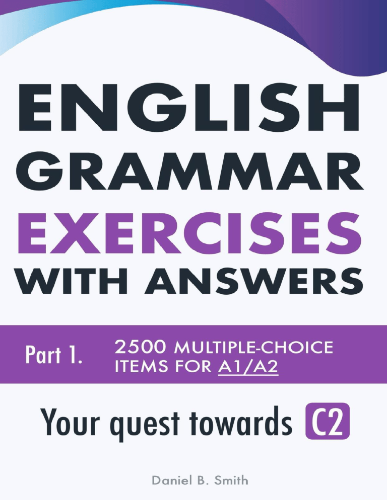 English Grammar Exercises A1 A2