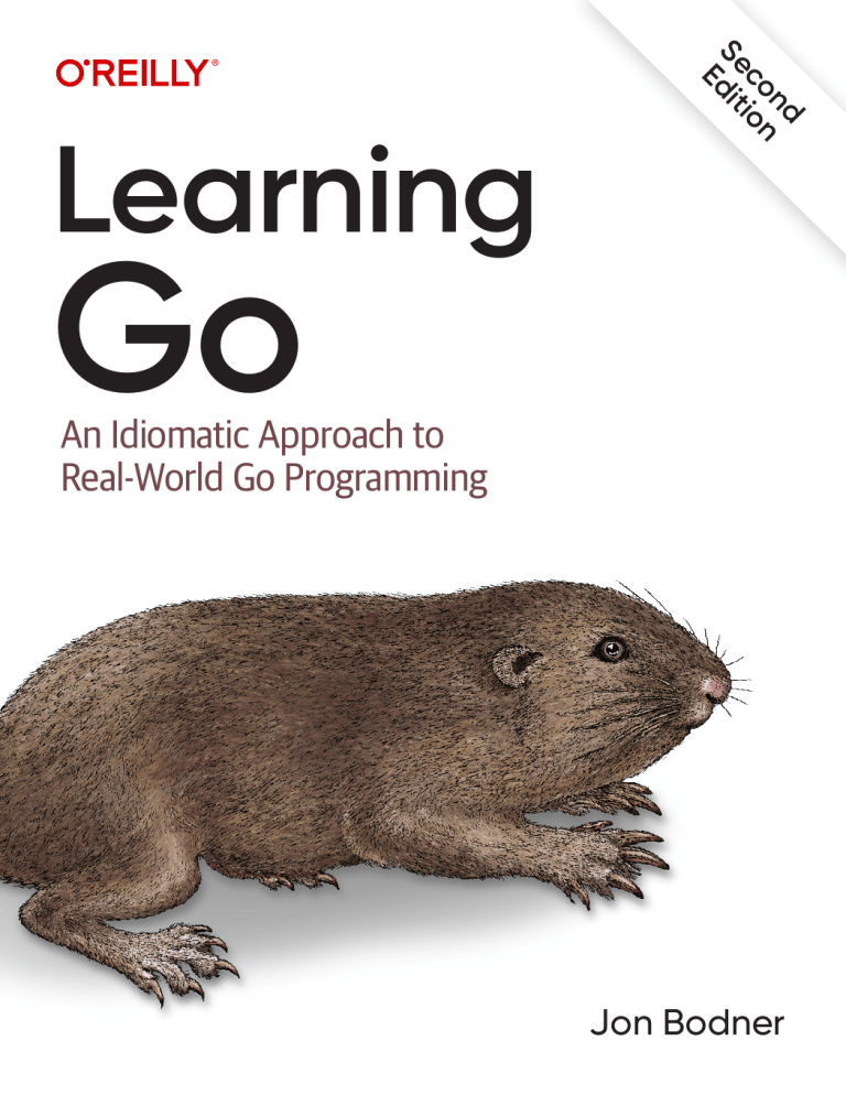 Learning Go: Idiomatic Programming Guide