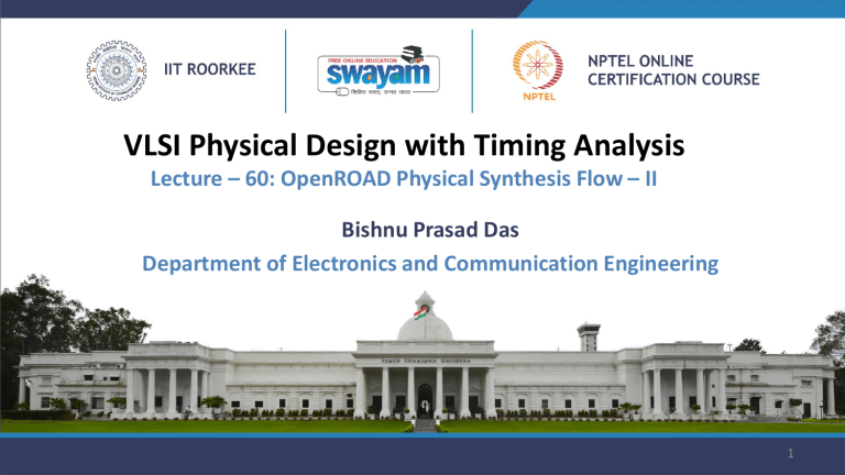OpenROAD Physical Synthesis Flow VLSI Lecture