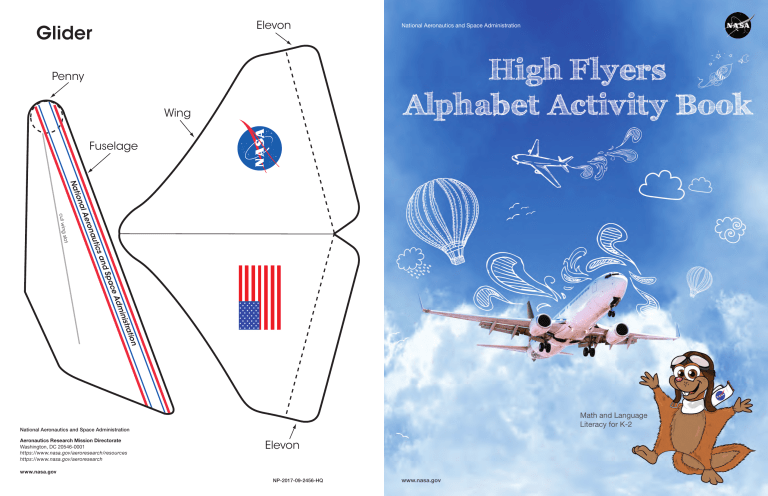 NASA High Flyers Alphabet Activity Book